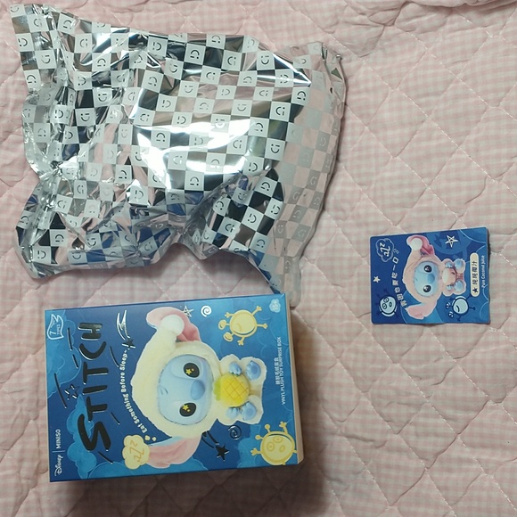 Miniso | Toys | Miniso Disney Eat Something Before Sleep Stitch Plush ...